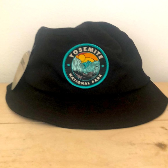 Accessories | Yosemite National Park Floppy Black Bucket Hat | Poshmark